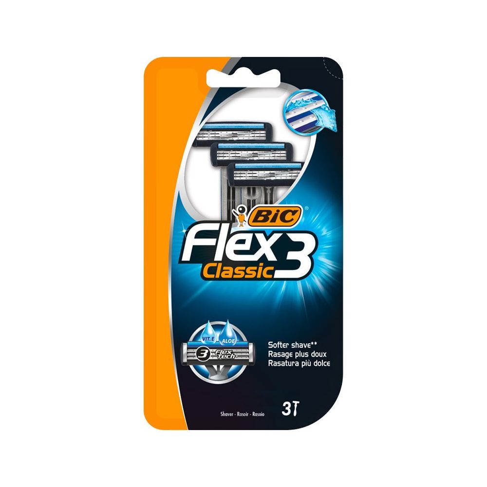 Bic Flex3 Classic 3 Bıçaklı 3'lü Tıraş Bıçağı Fiyatları