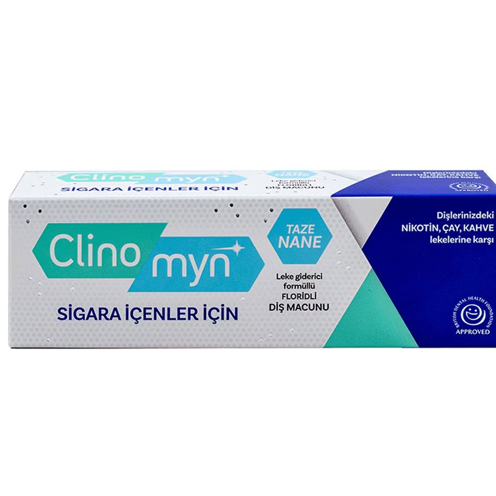 Clinomyn 2x75 ml Sigara İçenler İçin Diş Macunu Fiyatları