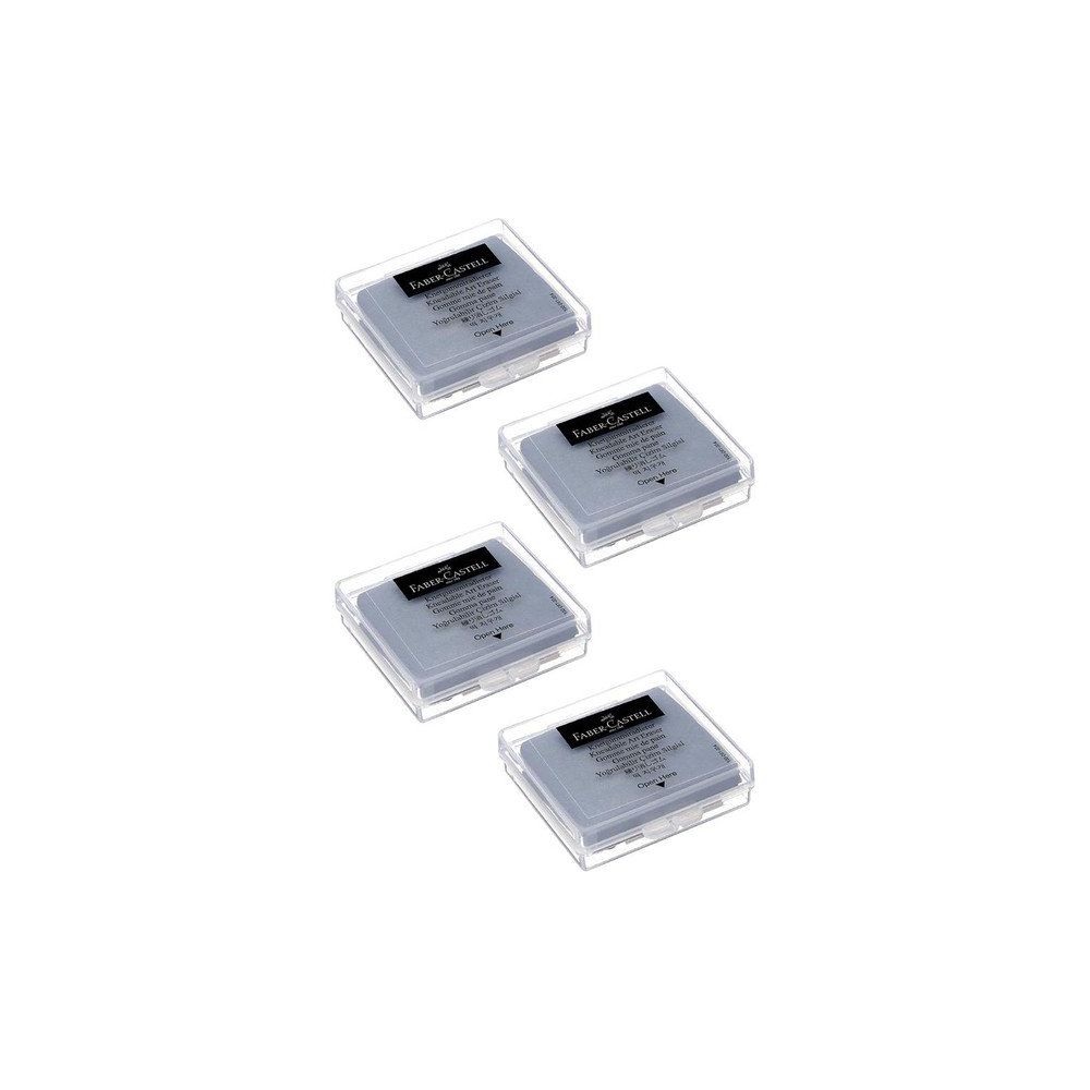 Faber Castell 4 Adet Plastik Kutulu Gri Hamur Silgi Fiyatları