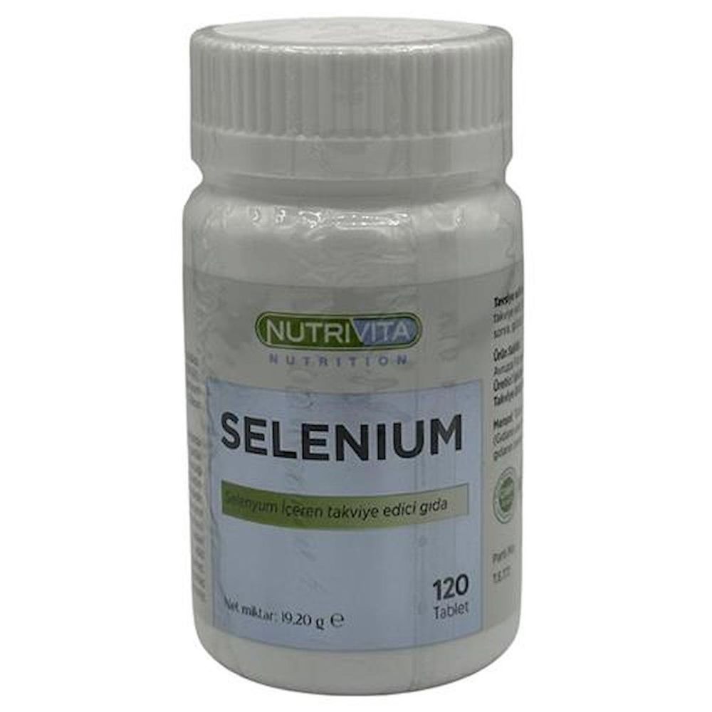 Nutrivita Selenium 200 mcg 120 Tablet Fiyatları