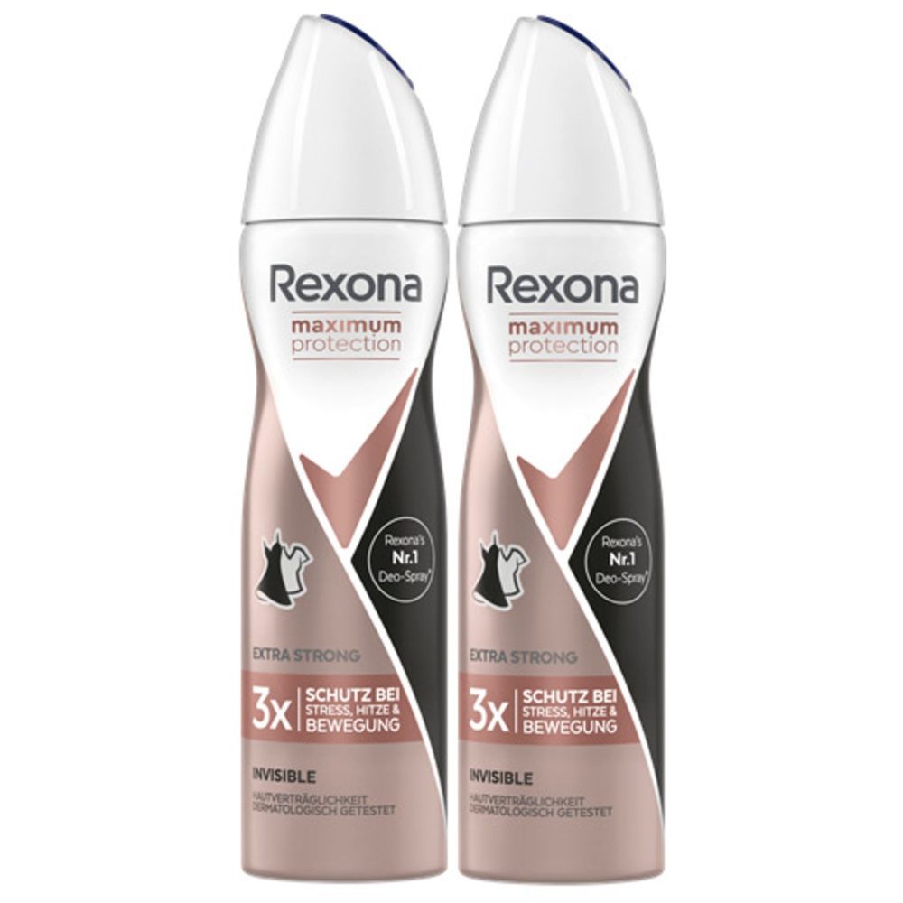 Rexona Clinical Maximum Protection Invisible 2x150 ml Kadın Sprey ...