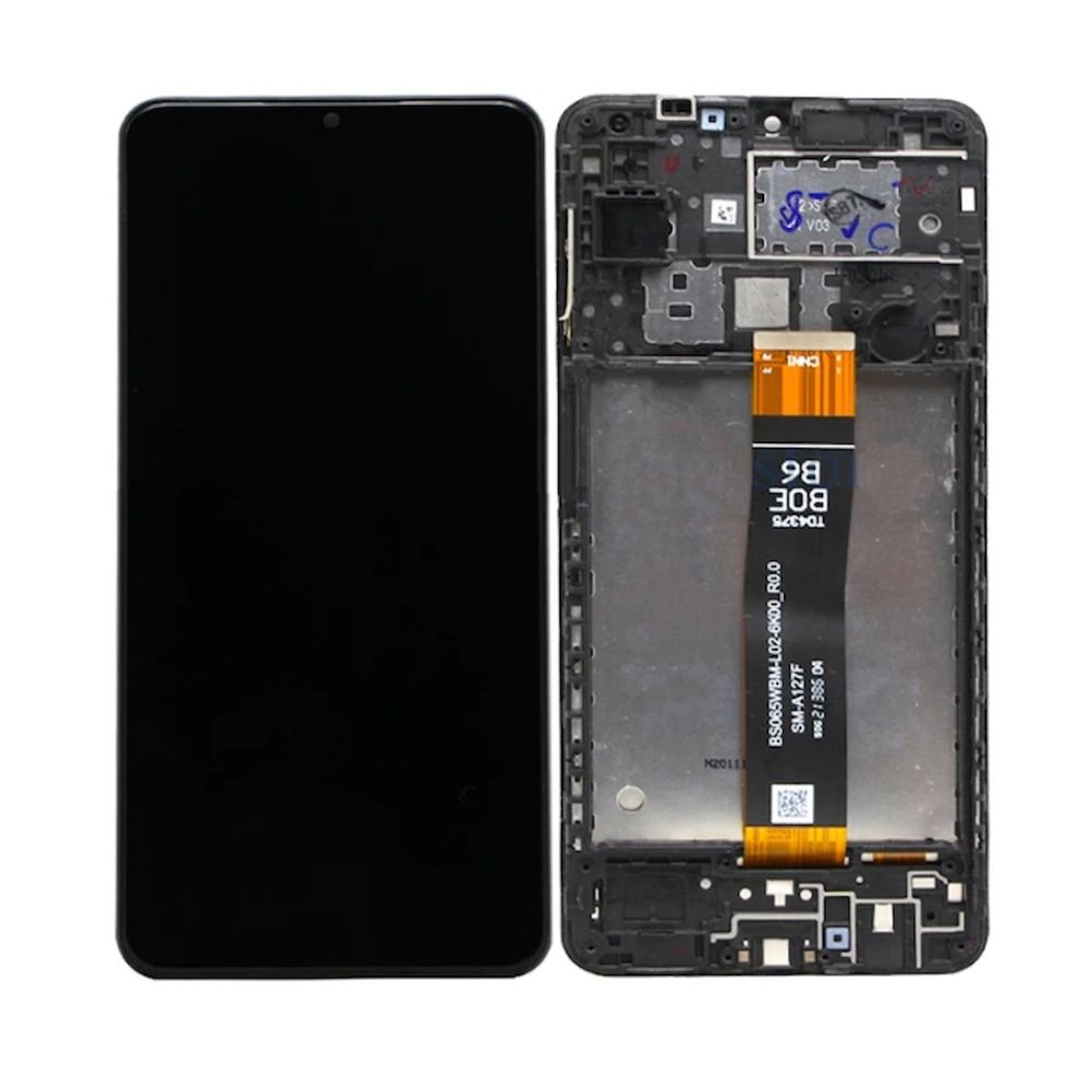 Samsung A12S SM-a127F Çıtalı Lcd Dokunmatik Cep Telefonu Ekranı ...