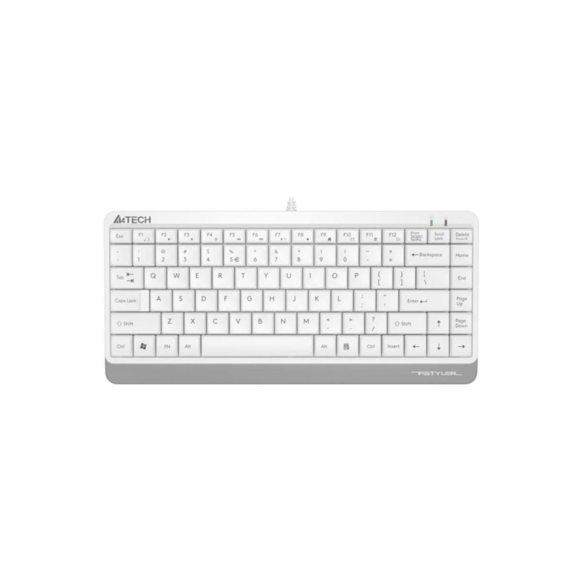 A4-Tech FK11 Beyaz USB Kablolu Q Multimedia Mini Klavye Fiyatları ve ...