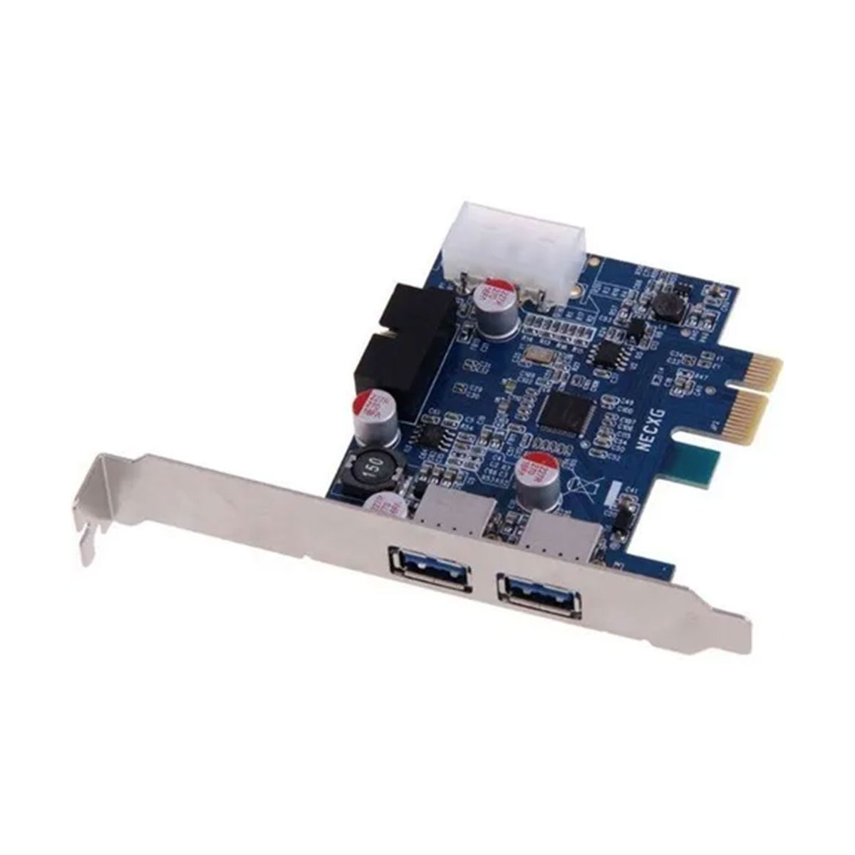Alfais 4362 PCi Express PCi-E USB 3.0 Ön Floppy Disket Kasa Arkası Kart ...