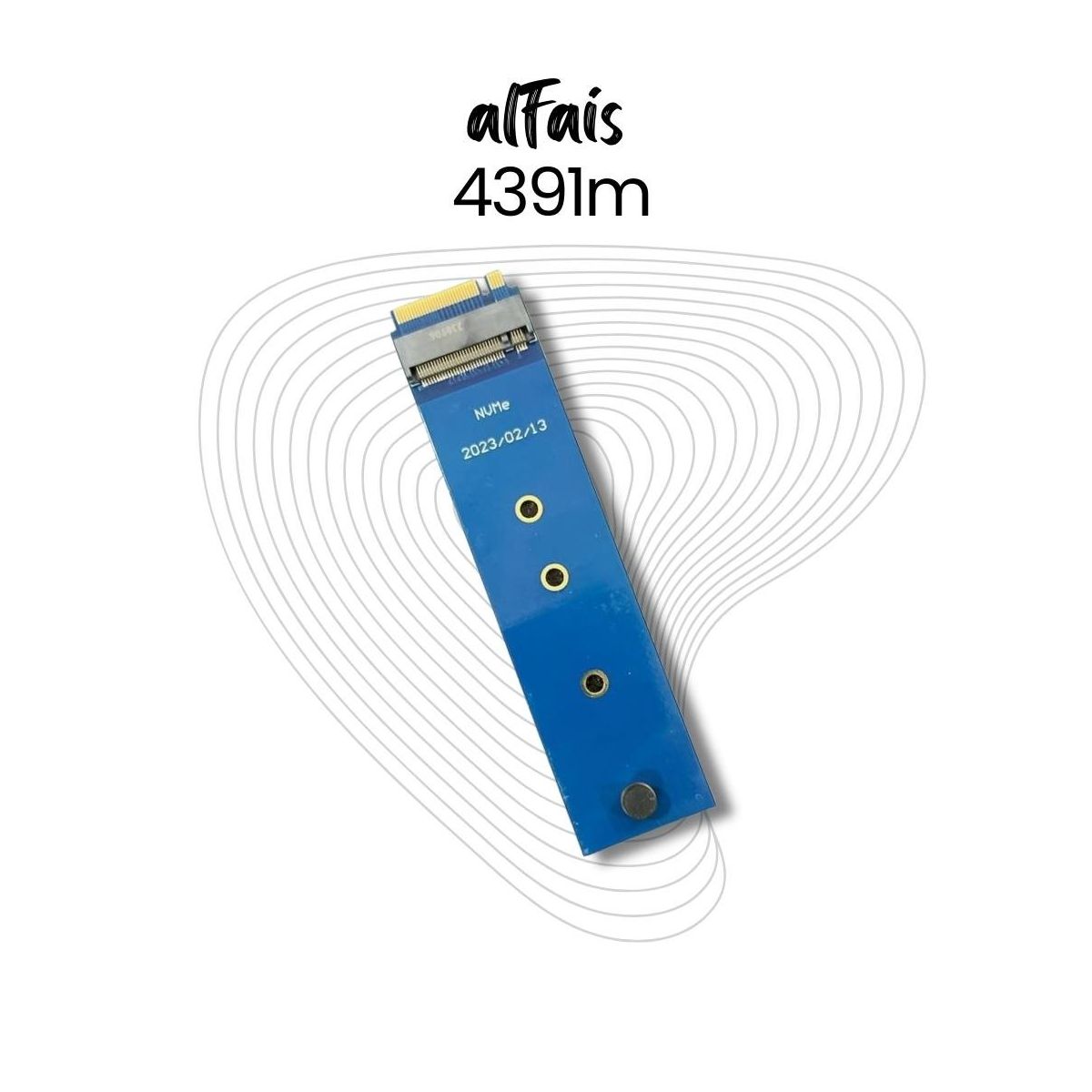 Alfais 4391M M.2 NVMe SSD NGFF to M Key Kart Çevirici Dönüştürücü ...