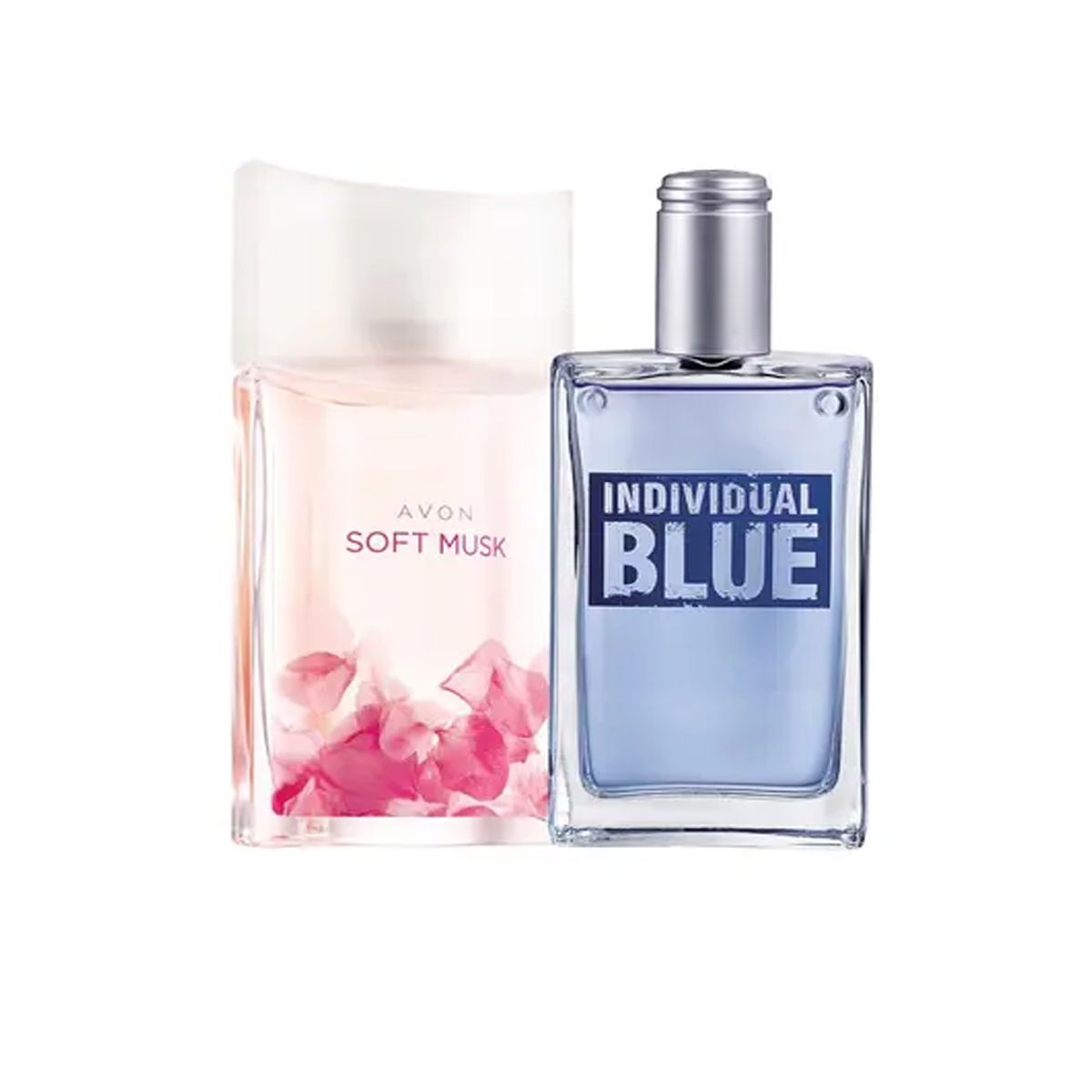 Avon Individual Blue EDT 100 ml Erkek Parfüm+Soft Musk EDT 50 ml Kadın ...