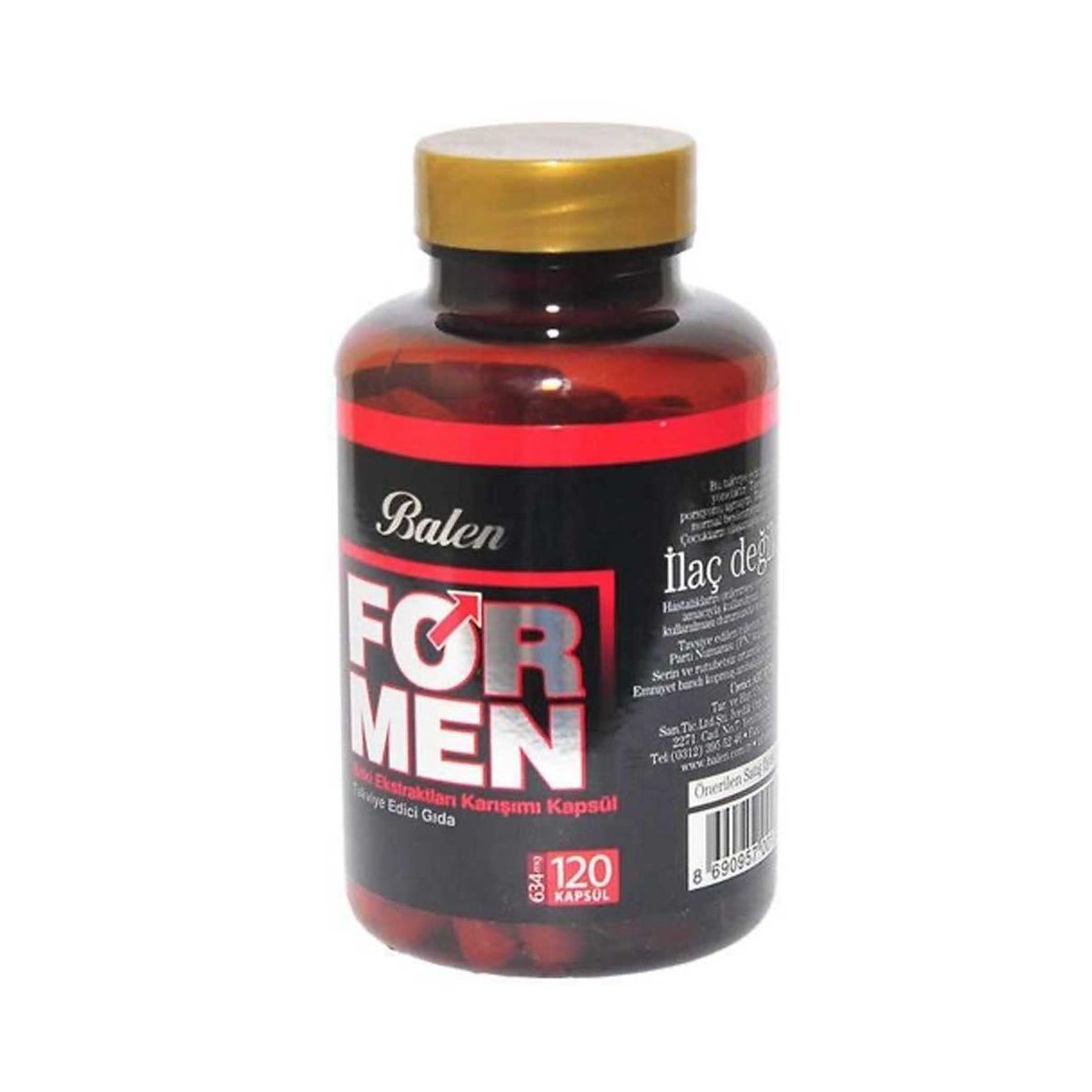 Balen For Men 120 Kapsül Fiyatları