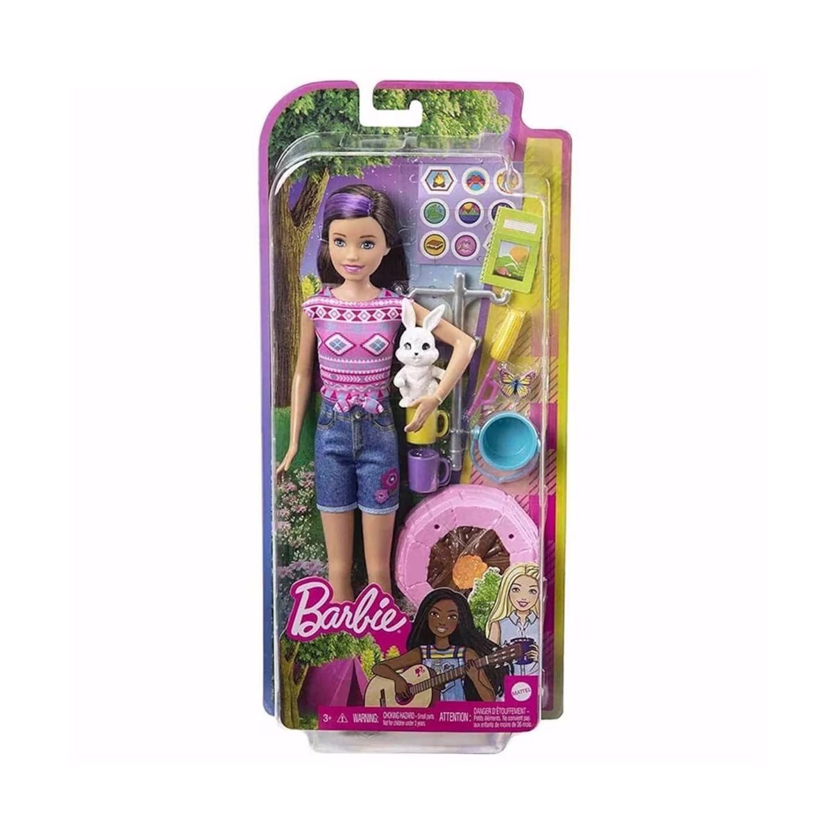 Barbie HDF69-HDF70 Barbie'nin Kız Kardeşleri Kampa Gidiyor Oyun Seti ...