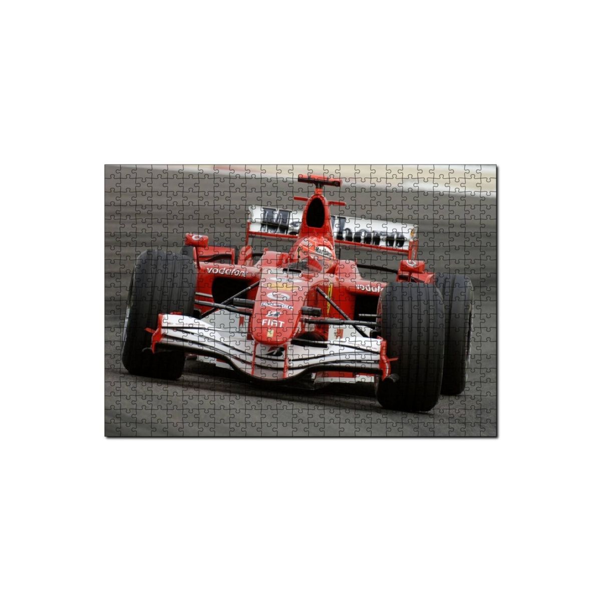 Cakapuzzle Kırmızı Ferrari F1 Formula Yarışı Mdf 1000 Parça Puzzle ...