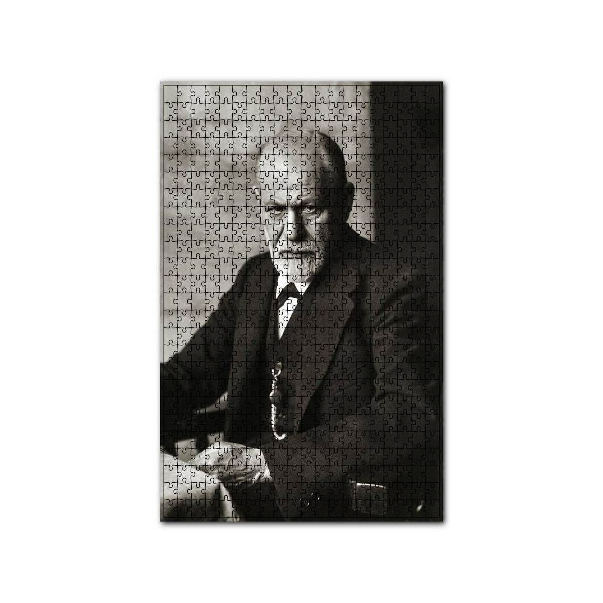 Cakapuzzle Psikanalizin Mucidi Sigmund Freud Ahşap 500 Parça Puzzle ...