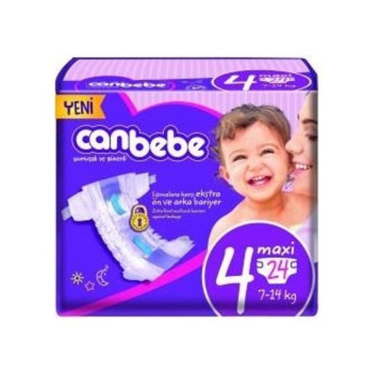 Canbebe Maxi Süper Eko 4 Numara 24'lü Bebek Bezi Fiyatları