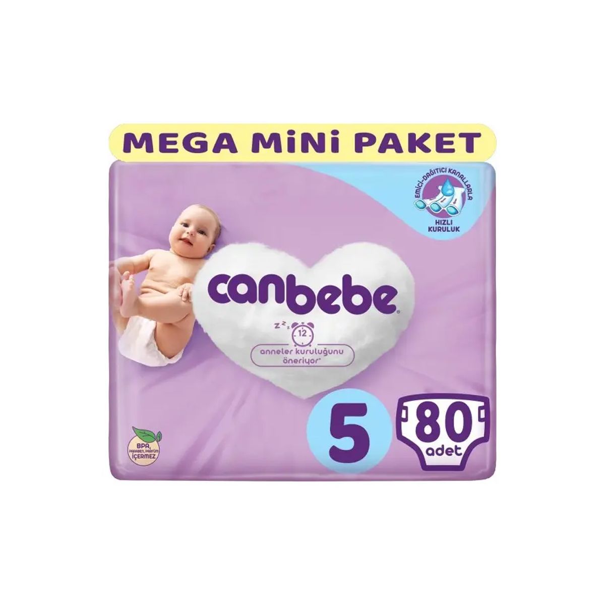 Canbebe No:5 Junior 80 Adet Bebek Bezi Fiyatları