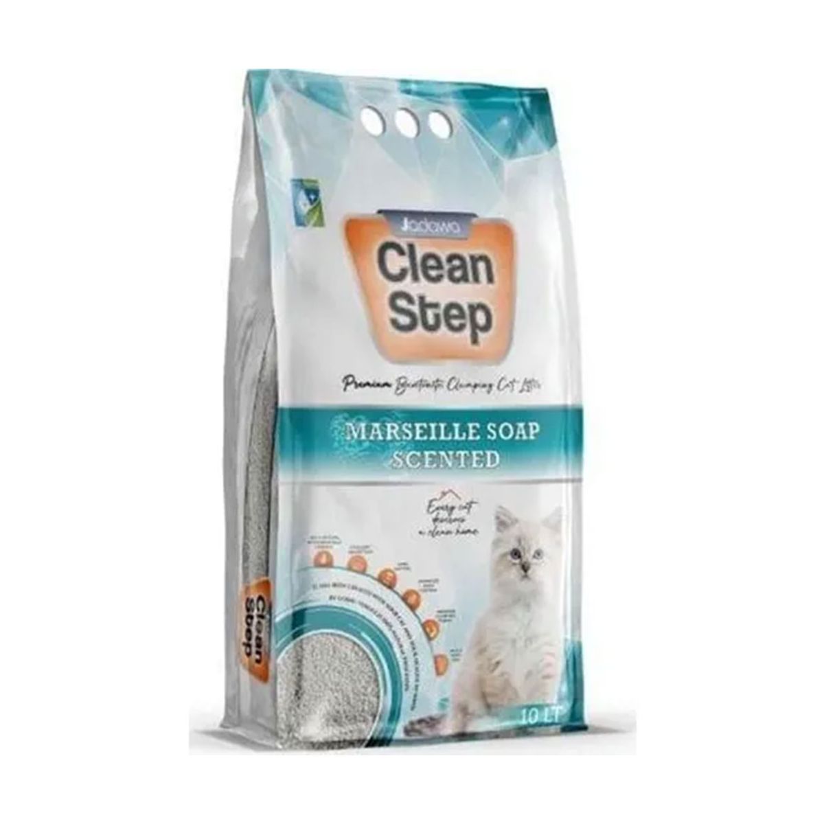 Clean Step 5 lt Aktif Karbonlu Marsilla Kokulu İnce Taneli Topaklanan ...