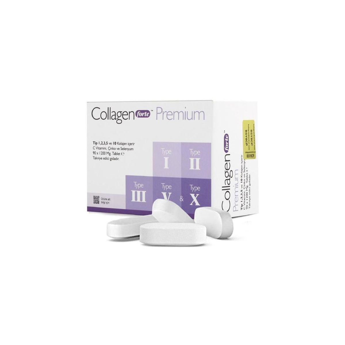 Collagen Forte Premium 1200 mg 90 Tablet Fiyatları