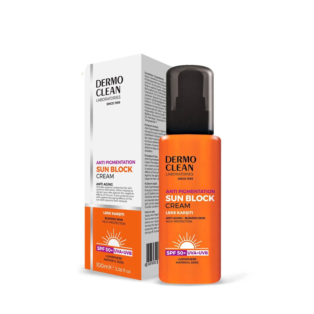 Dermo Clean 100 ml Anti Pigmentation Güneş Kremi Fiyatları