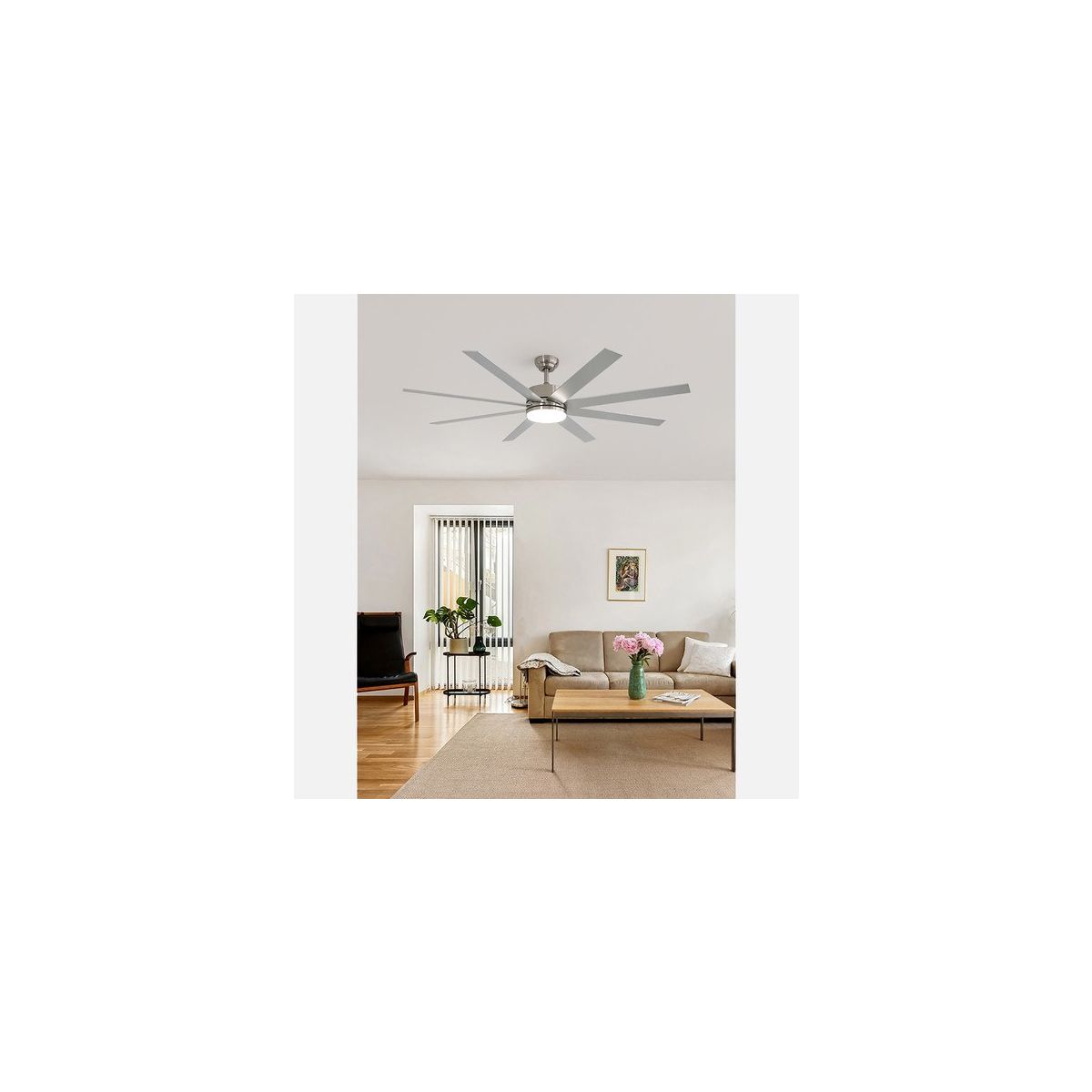 Dlc Zephyr Mat Krom 162 cm Uzaktan Kumandalı Tavan Vantilatörü Fiyatları