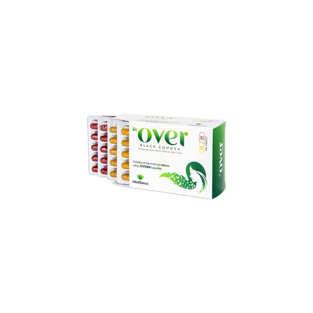 Dr. Over Black Cohosh Karayılan Otu 60 Tablet Fiyatları