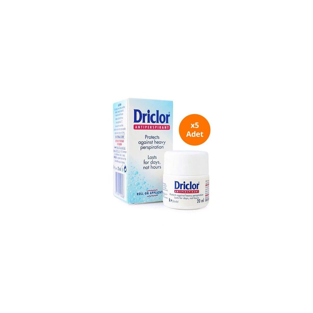 Driclor Antiperspirant 5x20 ml Roll On Fiyatları