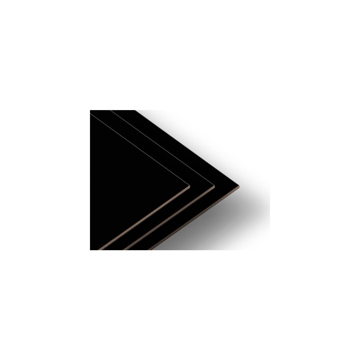 ECS Ahşap Mdf Siyah Laminat Kaplı 18 mm Panel Plaka Tabaka Fiyatları