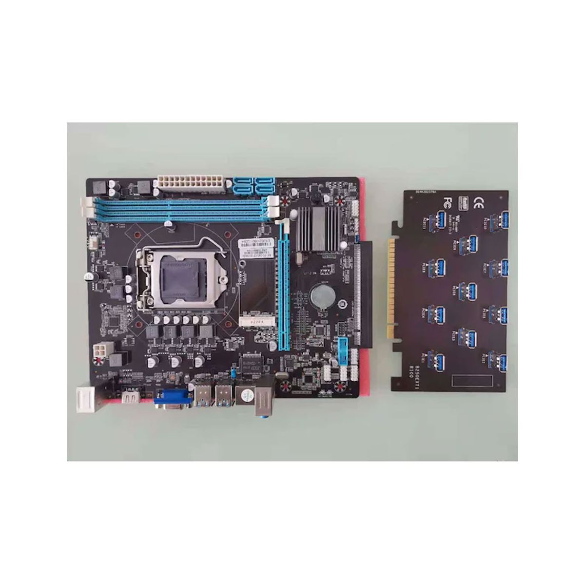 Esonic B250 BTC Gladiator 12'li Anakart + G3900 İşlemci Mining Anakart ...