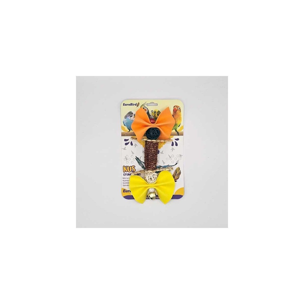EuroBird Zilli 2 Koçan 2 Keçe 1 Top Kuş Oyuncağı Fiyatları