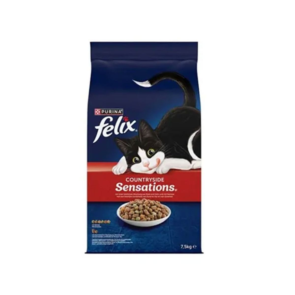 Felix Countryside Sensations Sığır ve Tavuk Etli 7.5 kg Kuru Kedi ...