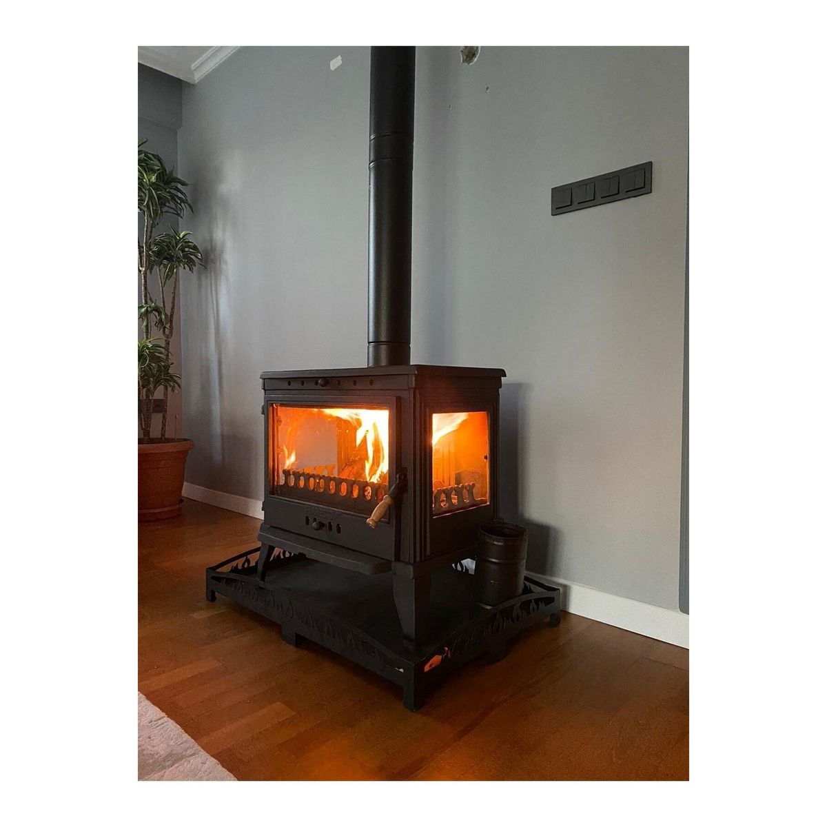 Flamestove FS-042 Retro Lüx Döküm Soba Fiyatları