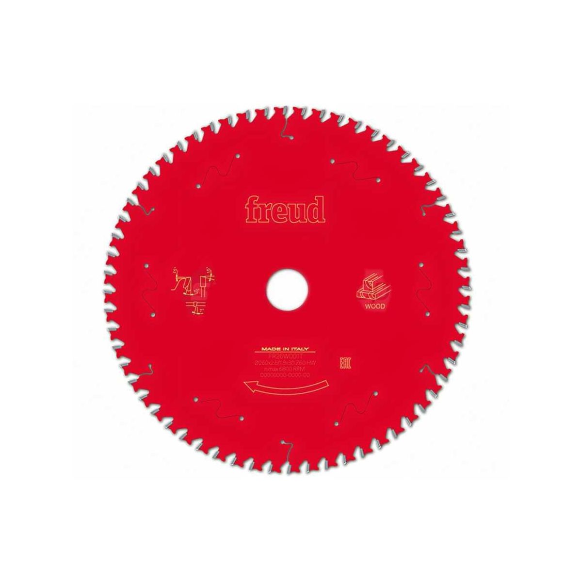 Freud 260x2.6/1.8x30Z 60 Sessiz Ahşap Testere Fiyatları