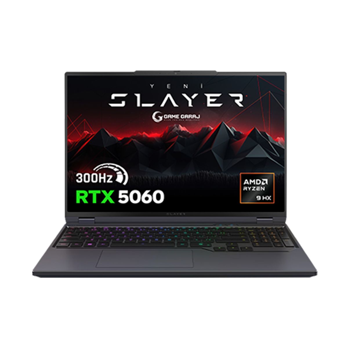 Game Garaj Slayer R9T-5060 C3 Ryzen 9 8945HX 64GB RAM 2TB SSD RTX 5060 ...