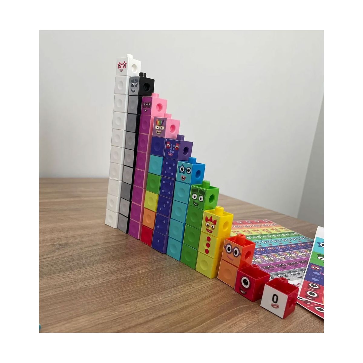 Gazi Kırtasiye Numberblocks 100 Parça Geçmeli Matematik Küpleri ...