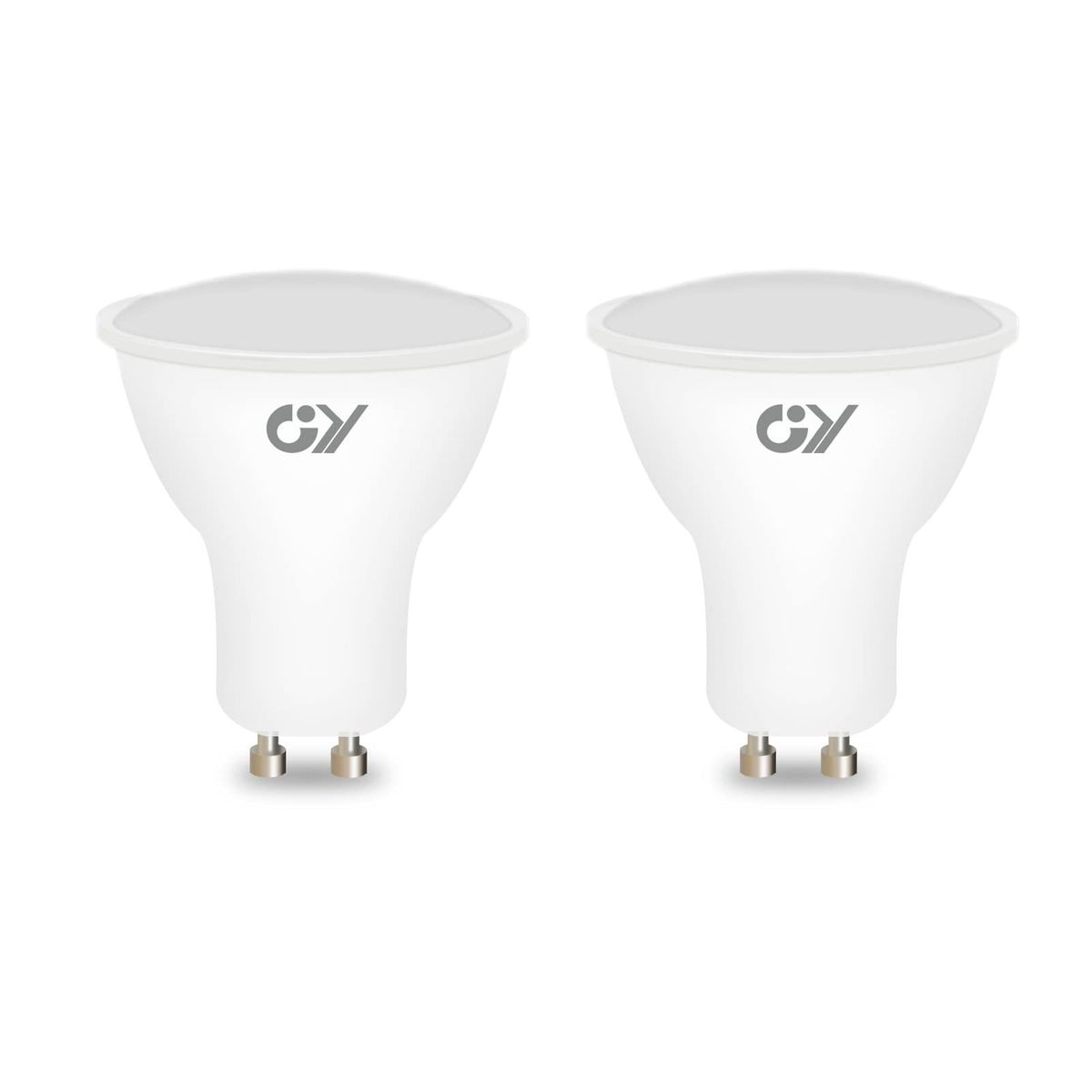 GY GU10 2700K Sarı Işık 100W 1100 Lümen 120° Işın Açısı Spot 2'li Led ...