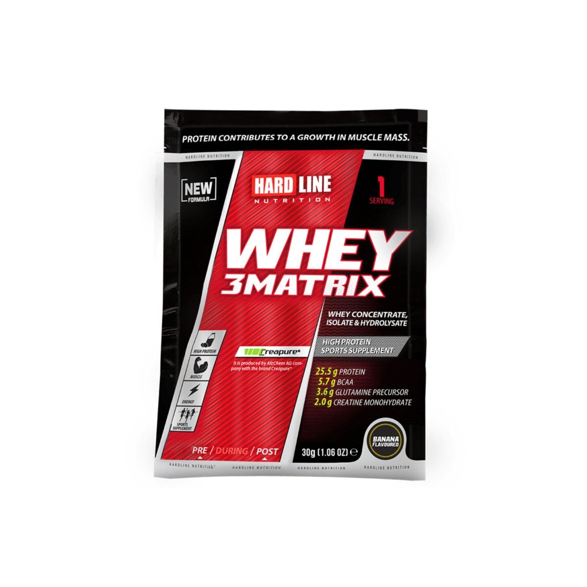 Hardline 30 gr 1 Adet Whey 3 Matrix Muzlu Saşe Protein Tozu Fiyatları