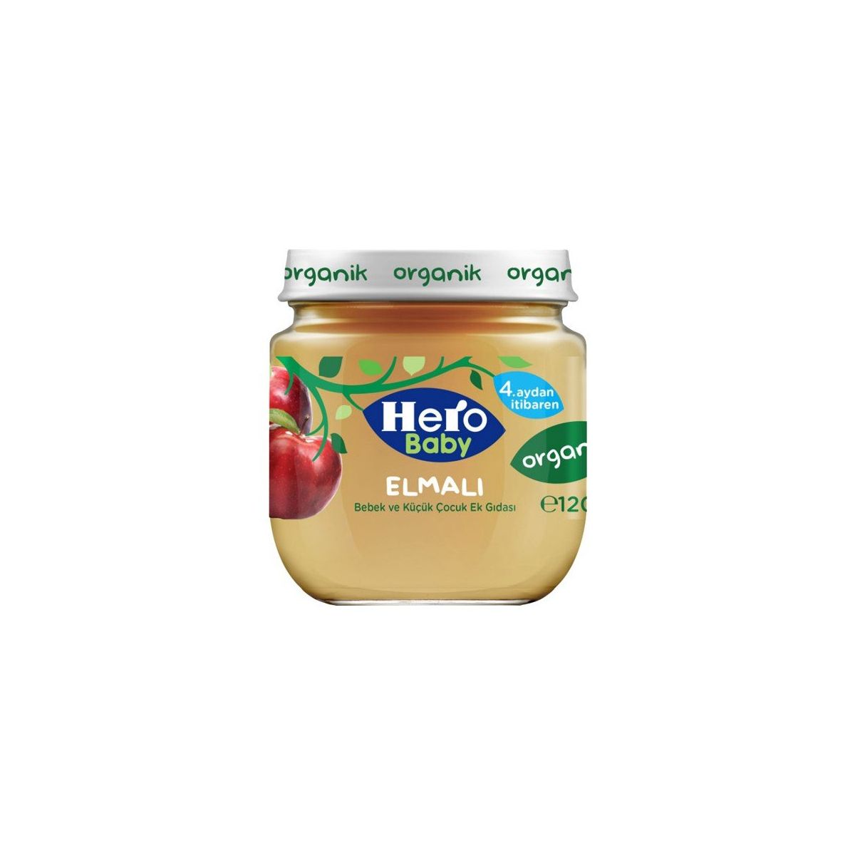 Hero Baby 3x120 gr Elmalı Organik Kavanoz Maması Fiyatları