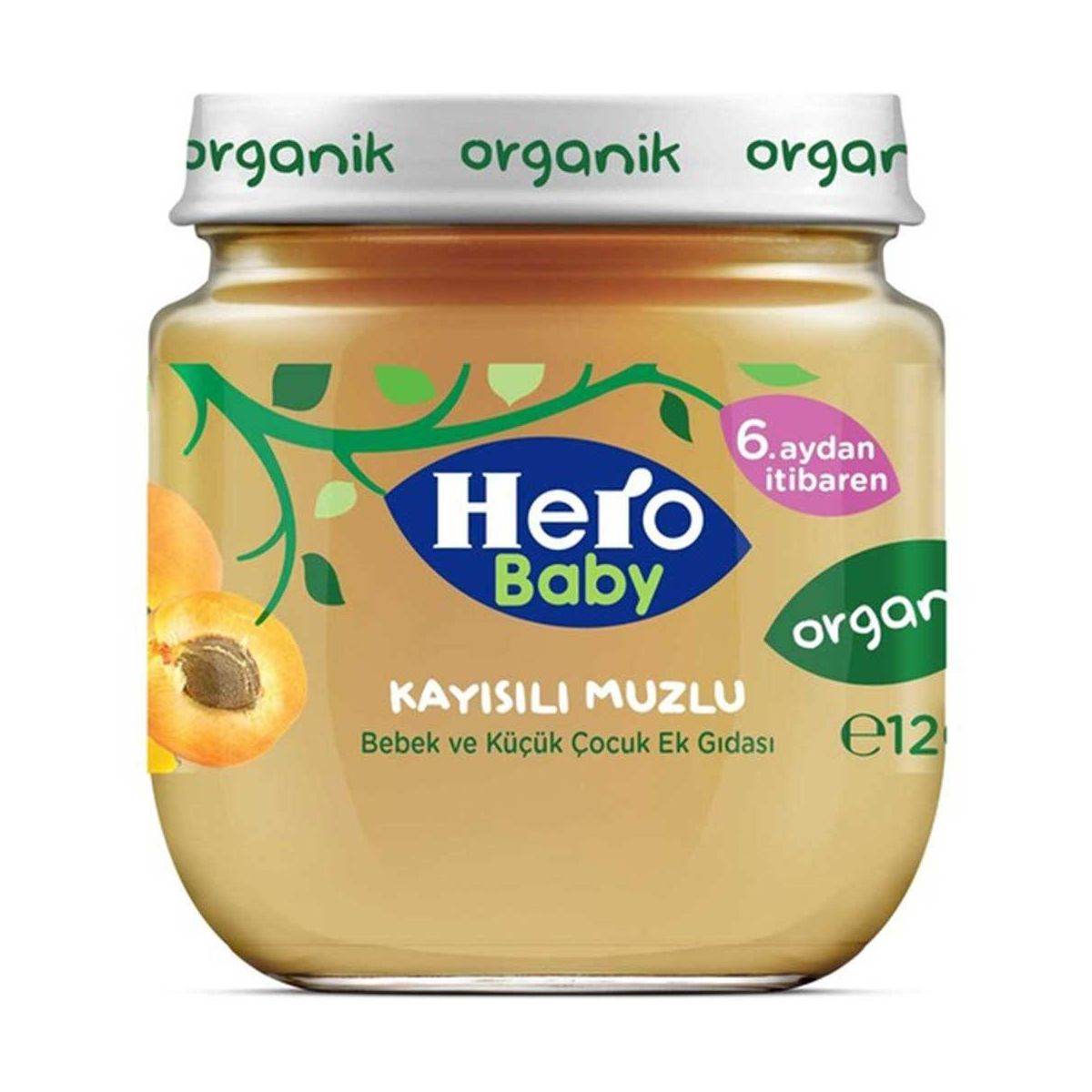 Hero Baby Organik Kayısılı Muzlu 120 gr Kavanoz Maması Fiyatları