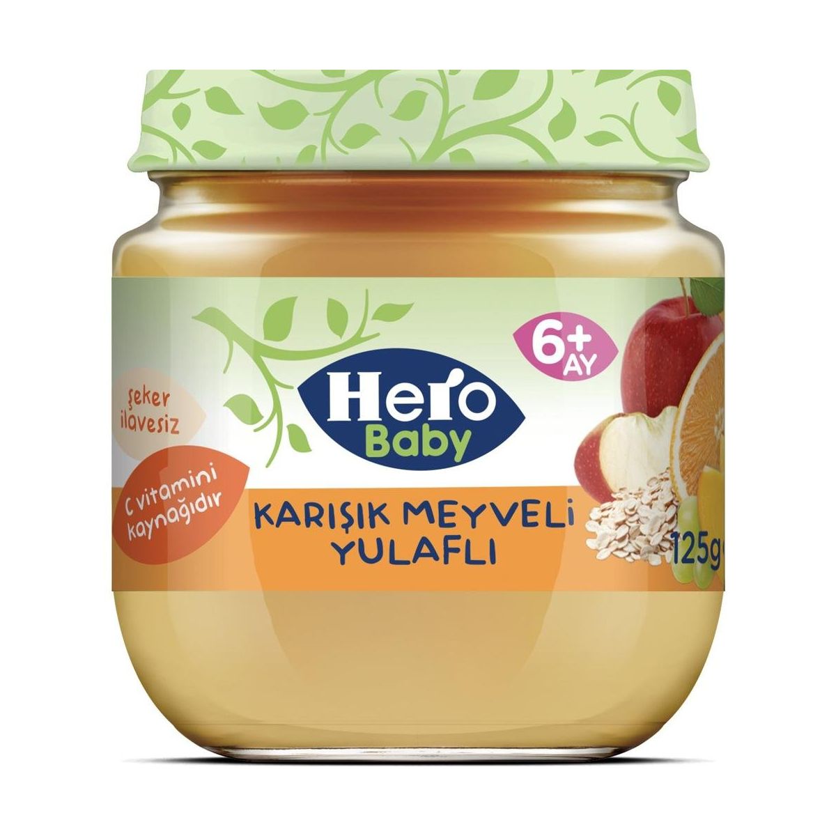 Hero Baby 6+ Ay 125 gr Karışık Meyveli Yulaflı Kavanoz Mama Fiyatları