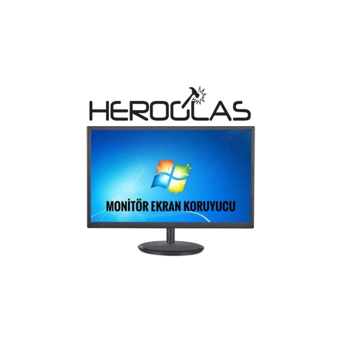 Heroglas Samsung LS24F354FHMXUF S24F354 24 inç Monitör Ekran Koruyucu ...