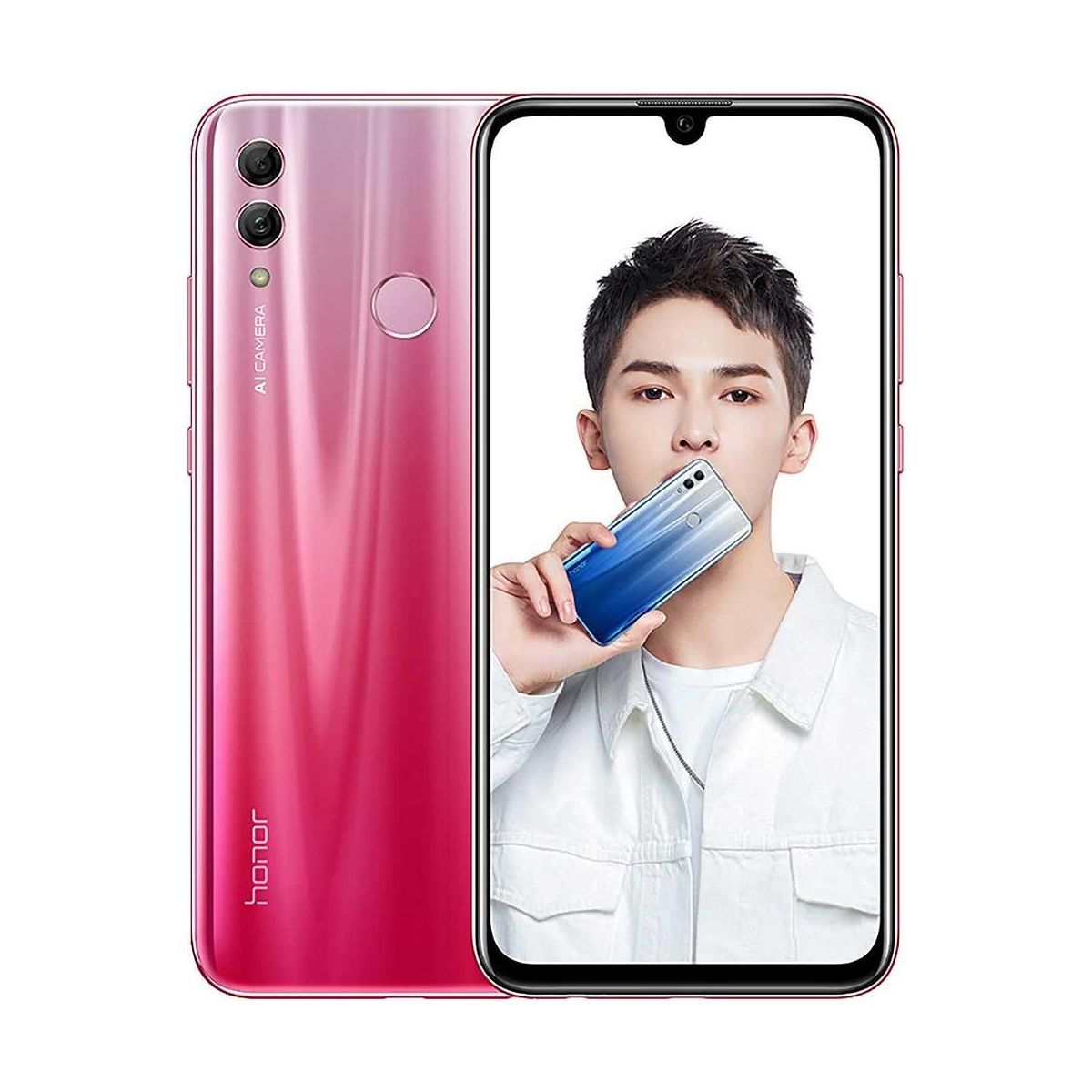 Honor 10 Lite 32GB 6.21 inç 13MP Çift Hatlı Akıllı Cep Telefonu Kırmızı ...