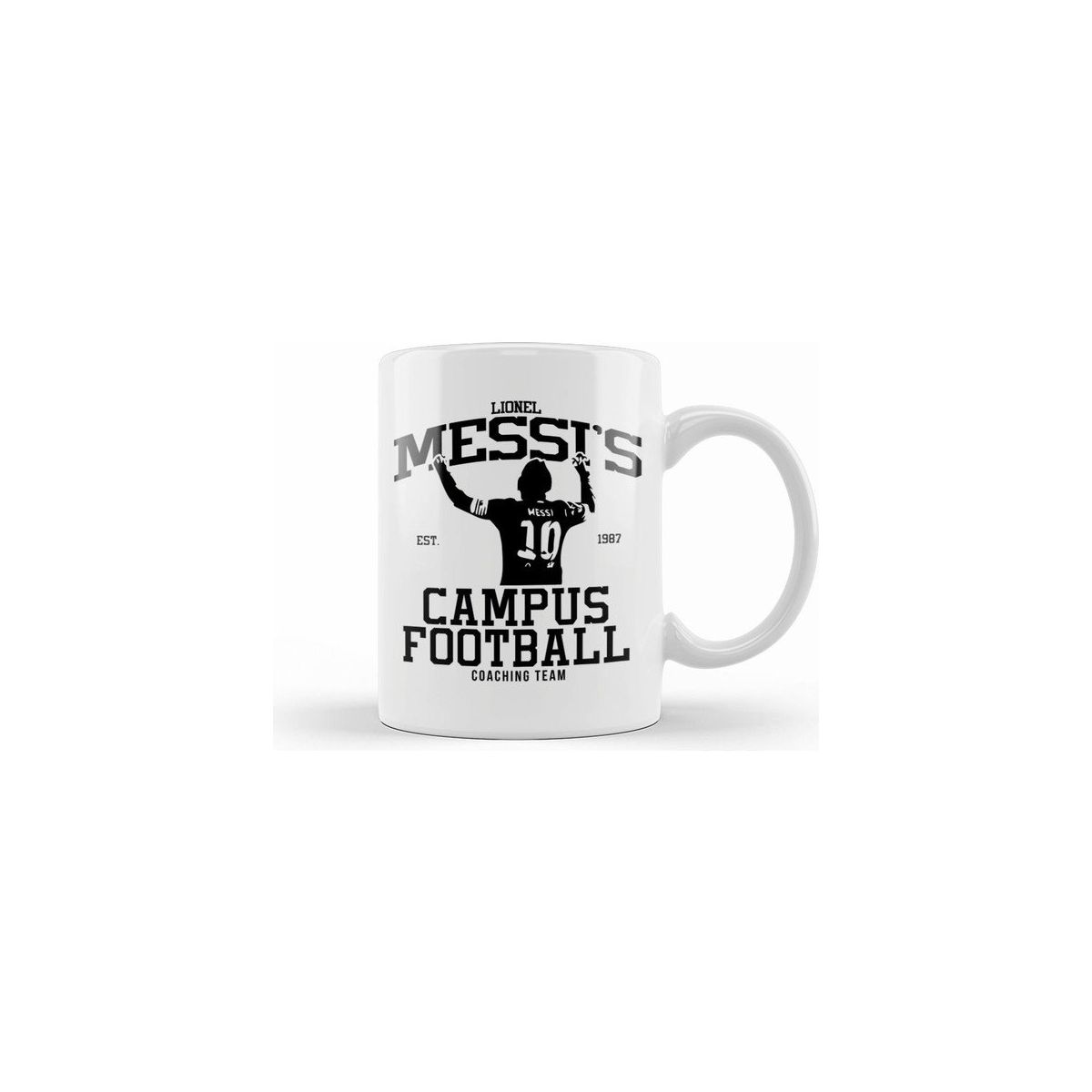 Humuts Lionel Messi Messis Campus Football Coaching Team Beyaz Kupa ...