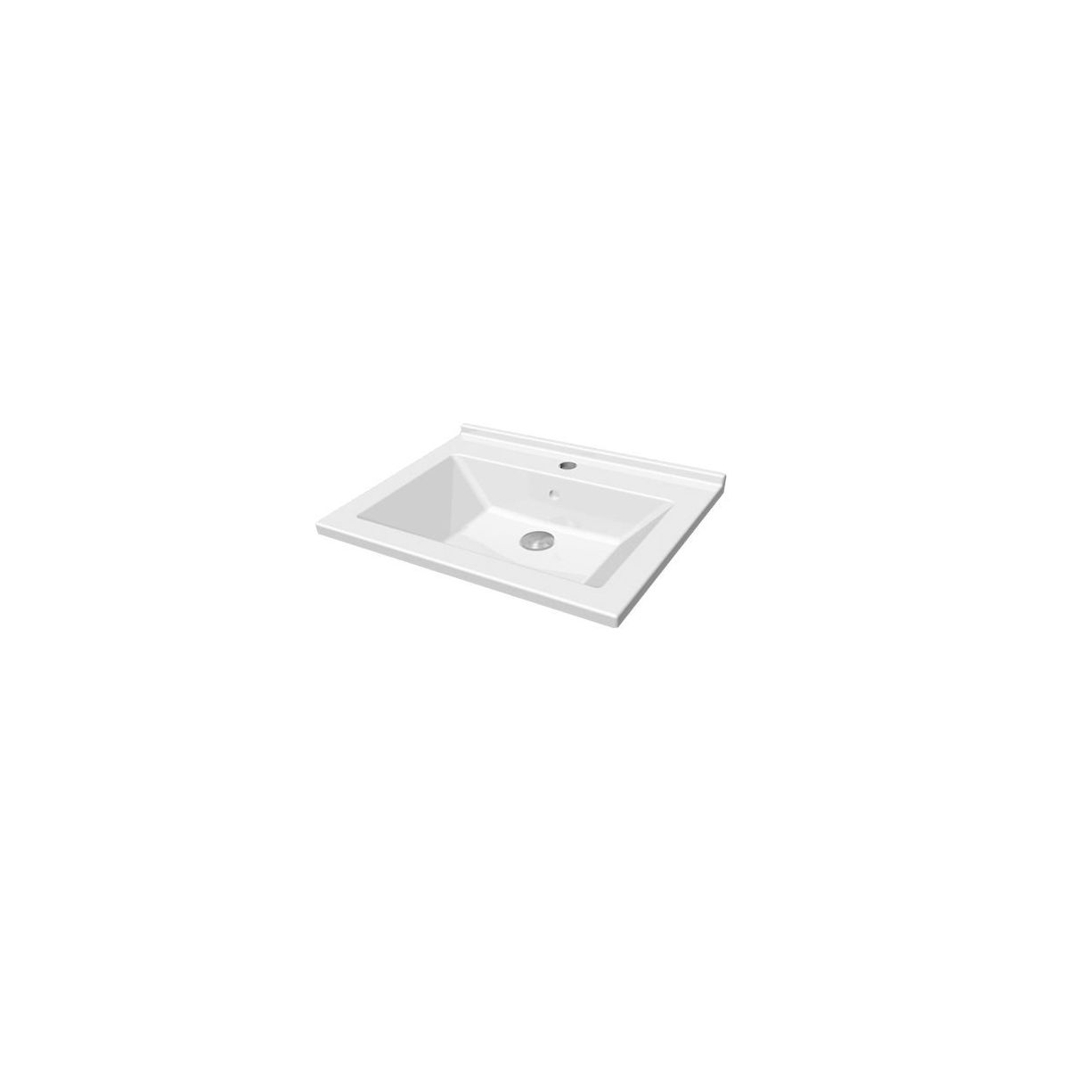 İdevit 60 cm Merkür Dolap Uyumlu 25 mm İnce Bantlı Lavabo Fiyatları