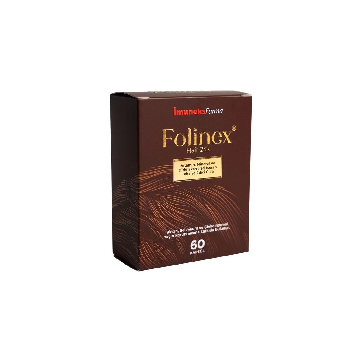 Imuneksfarma Folinex Hair 24X Vitamin Mineral 60 Kapsül Fiyatları