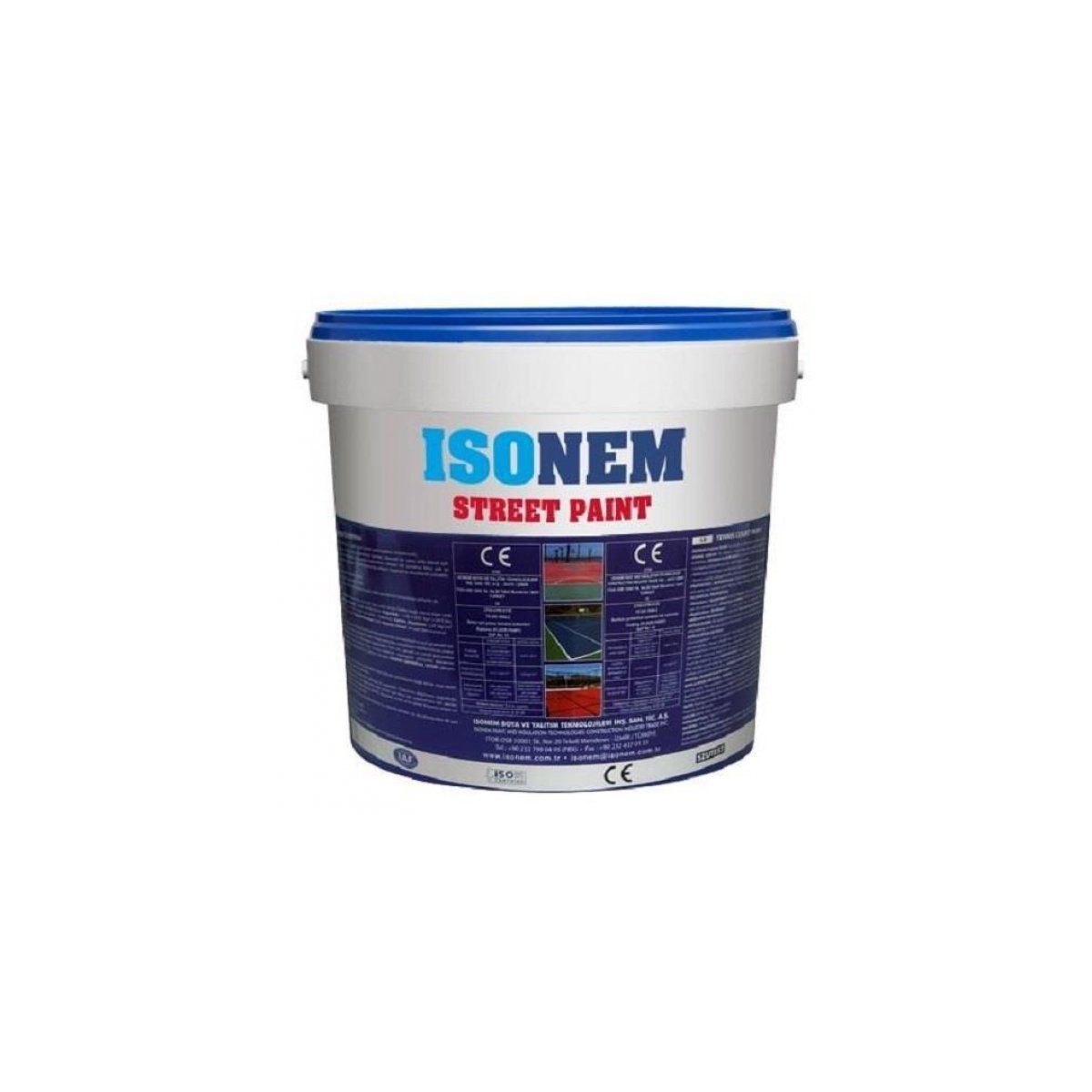 Isonem Street Paint 18 kg Beyaz Asfalt ve Beton Zemin Boyası Fiyatları