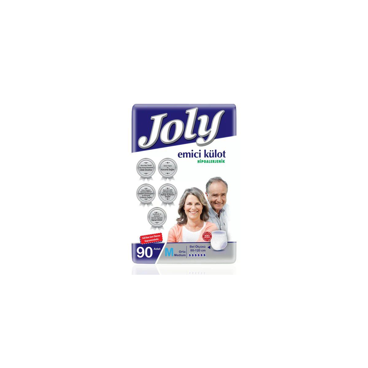 Joly Medium Beden 90 Adet Emici Külot Fiyatları
