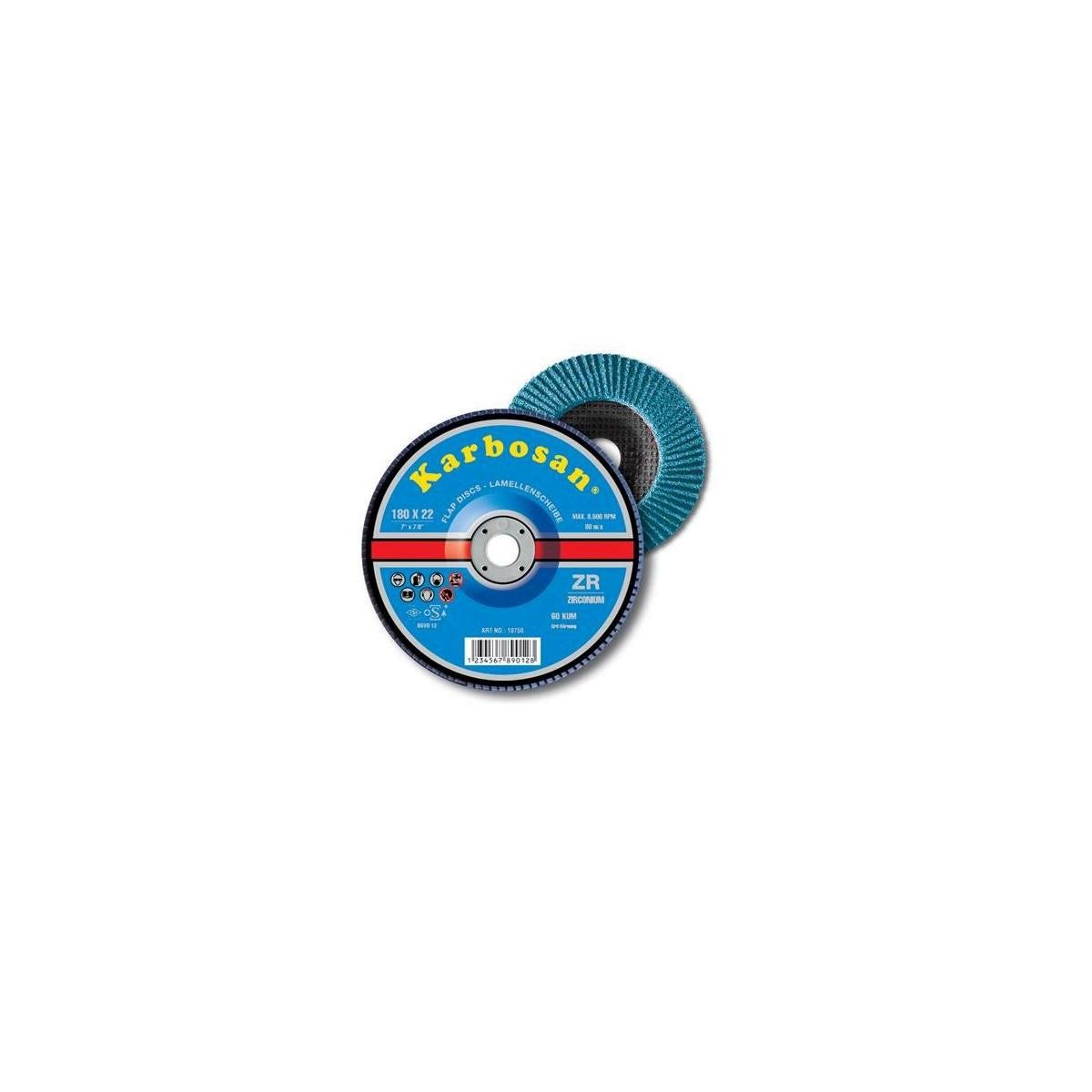 Karbosan 180 mm 80 Zirkonyum Flap Disk Zımpara Fiyatları Karbosan 180 mm 80 Zirkonyum Flap Disk Zımpara Fiyatları