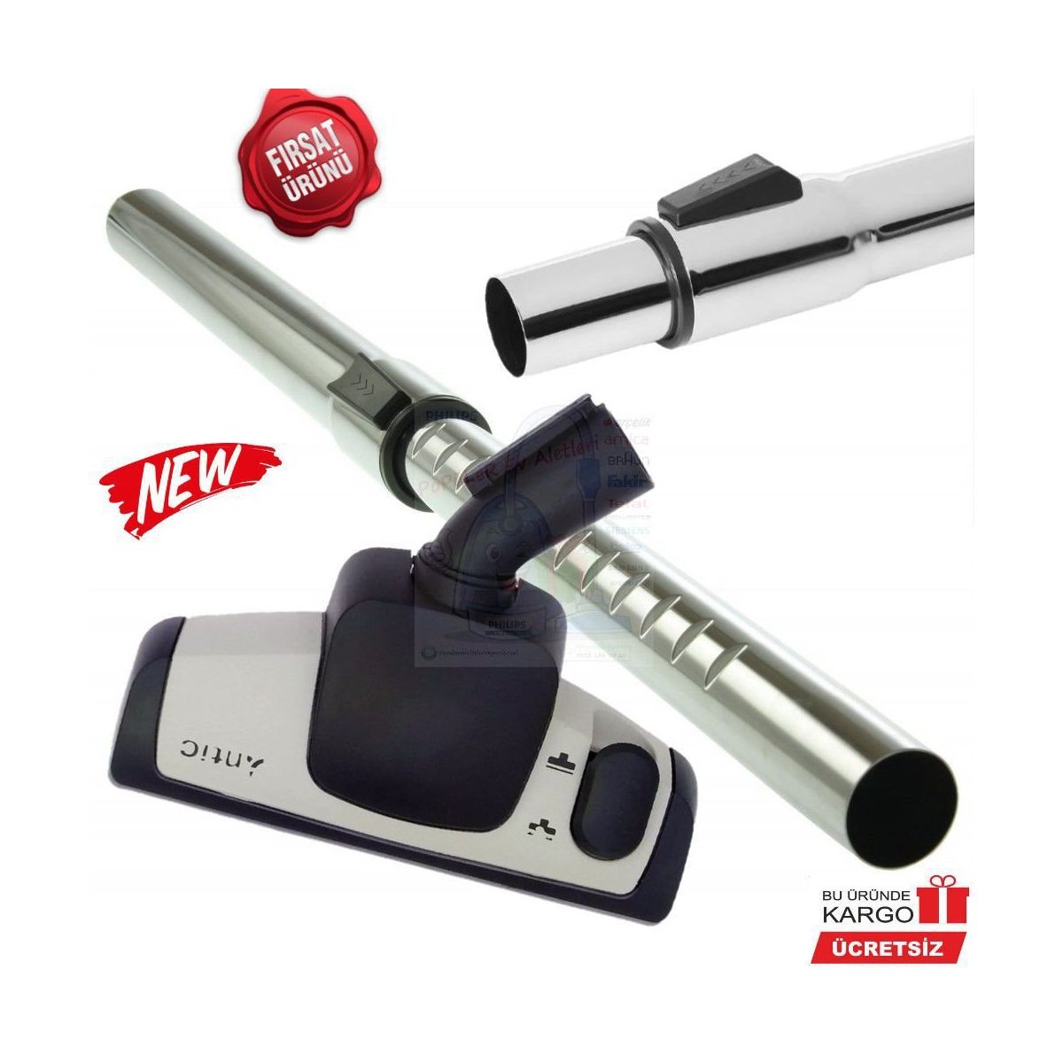 King P 226 Velox Süpürge Emici Yer Başlığı Teleskopik Boru Fiyatları ve ...