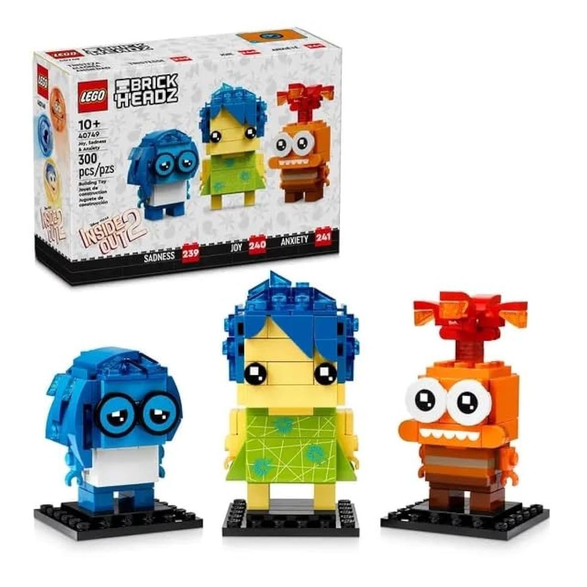 Lego 40749 Brickheadz Joy, Sadness And Anxiety Fiyatları ve Modelleri