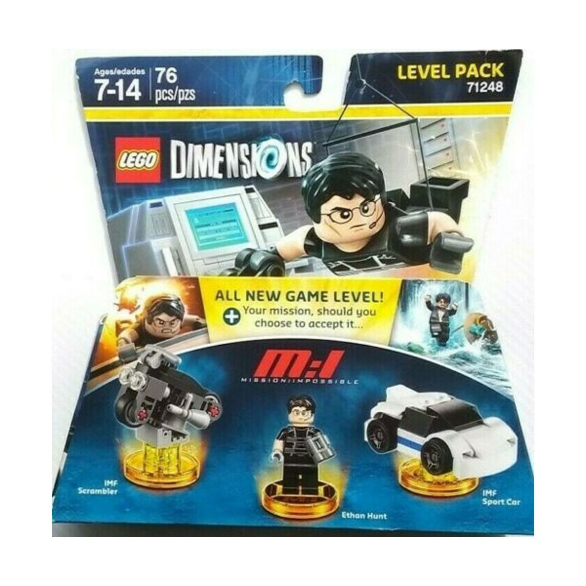 Lego 71248 Mission Impossible Ethan Hunt Dimensions Level Pack ...