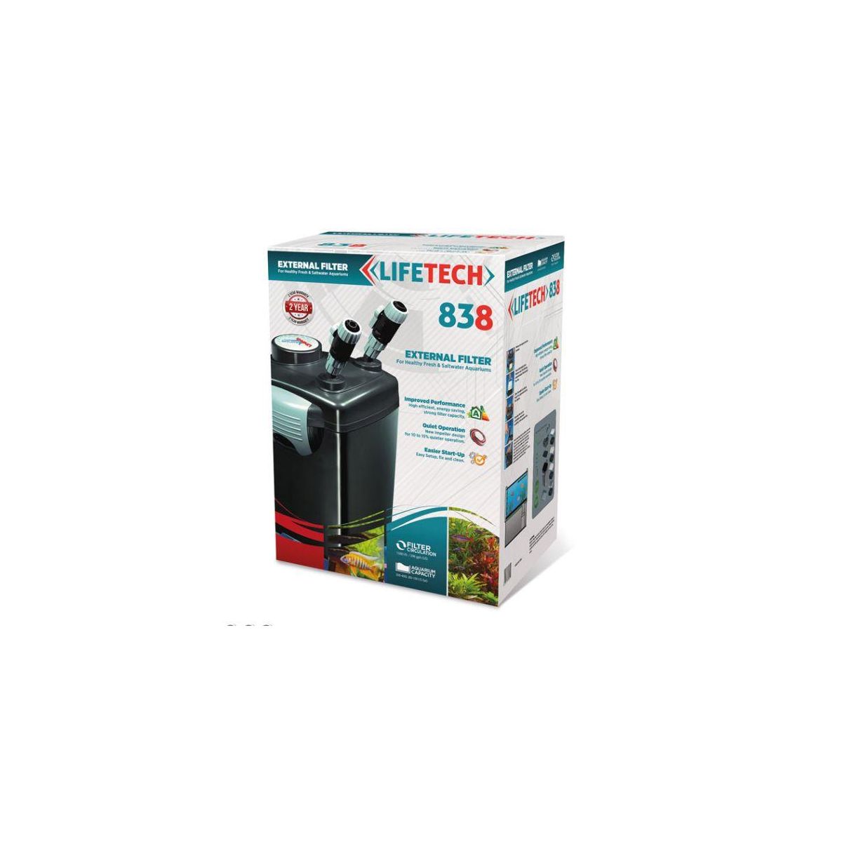 Life Tech 1200 L-H Siyah Kova İçi Dolu Filtre Fiyatları