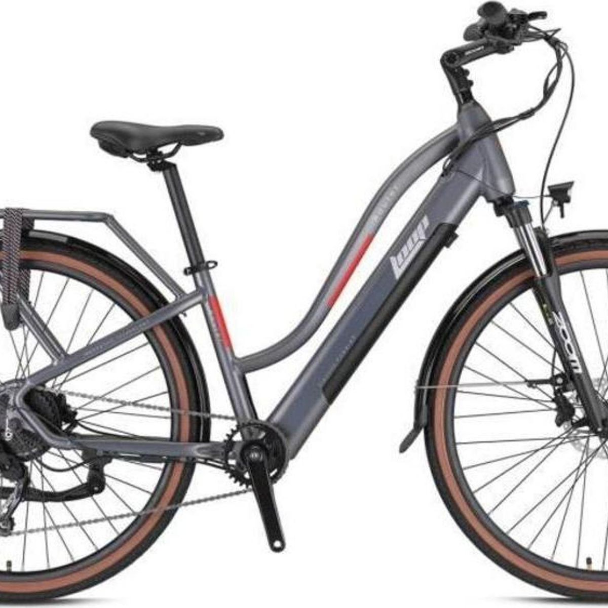 Loop Router Lady 2024 Mat Füme Kırmızı Gri 15 inç Şehir Elektrikli ...