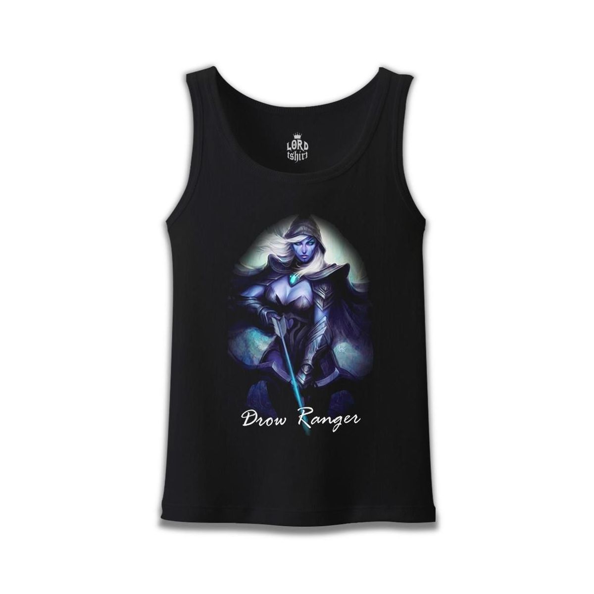 Lord T-Shirt Dota 2 Drow Ranger Erkek Siyah Atlet Fiyatları ve Modelleri