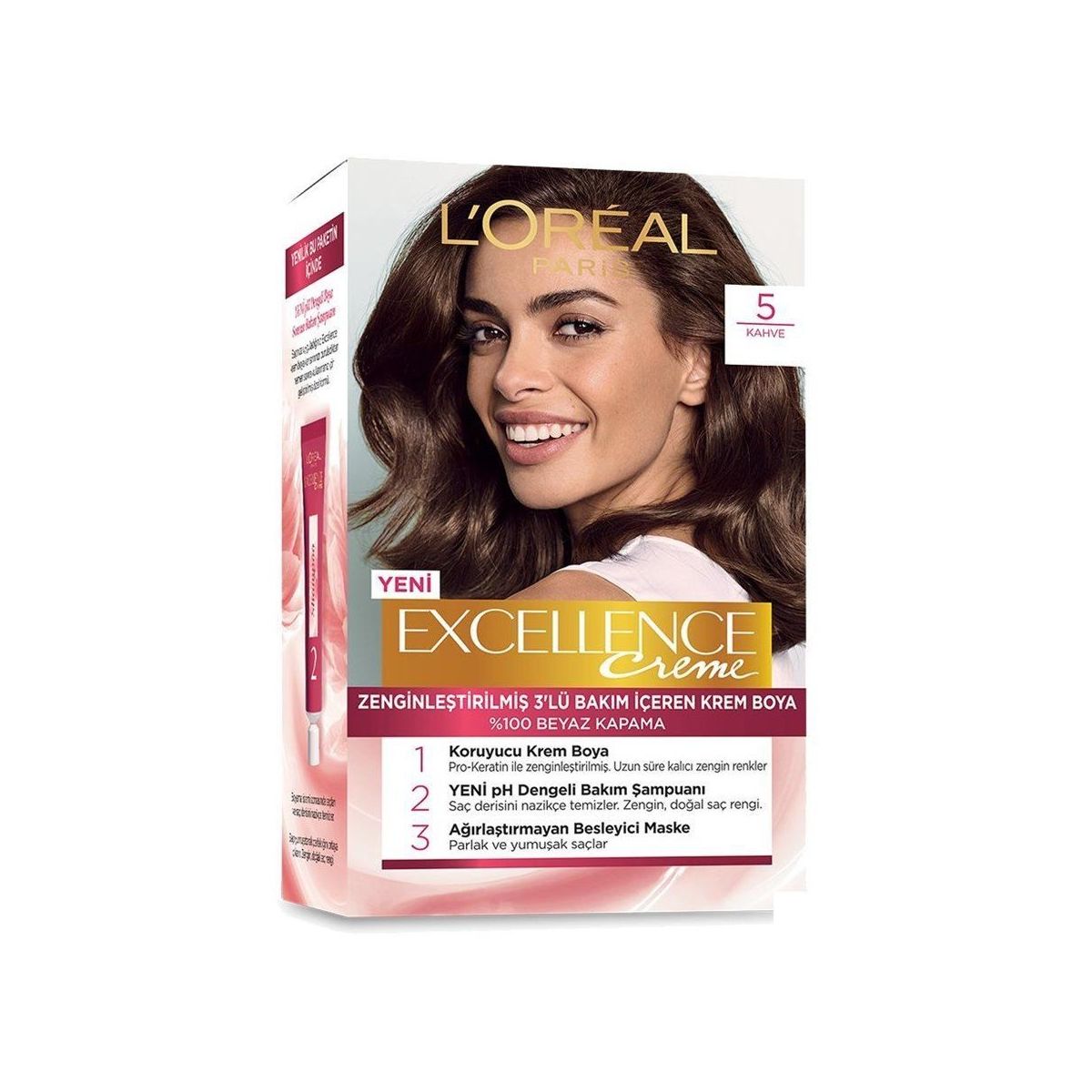 Loreal Paris Excellence Creme Kit 5 Kahve Saç Boyası Fiyatları
